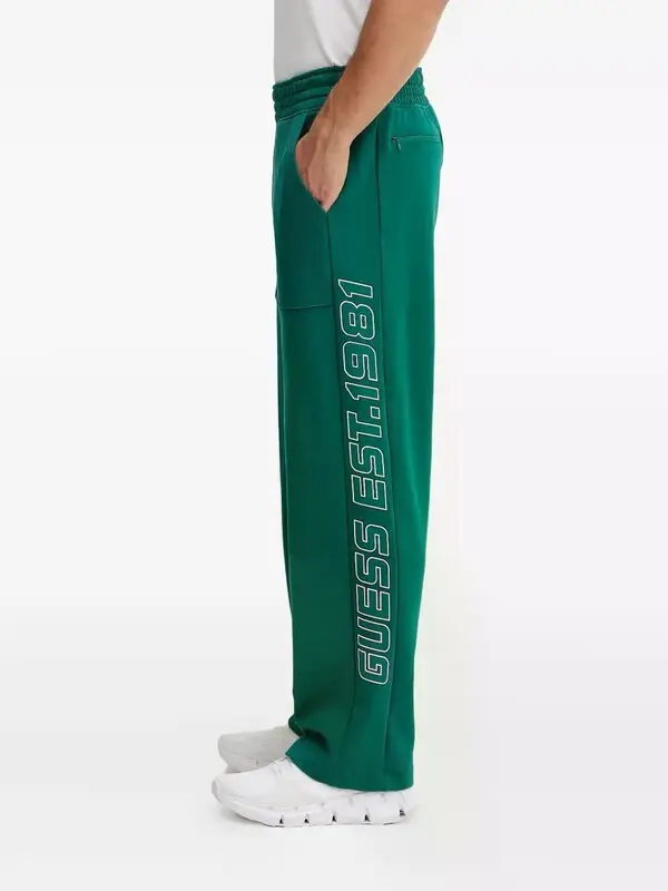 Guess Logo-detail Panelled Trousers