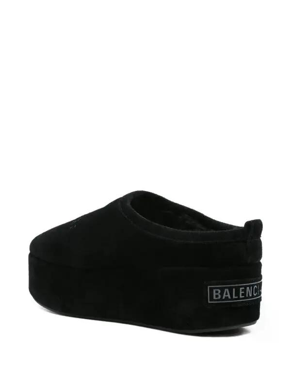 Balenciaga 55mm Alaska Mules - Black