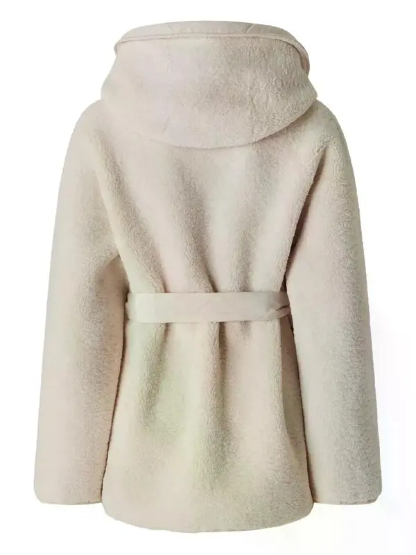 Pinko Hooded Belted Jacket