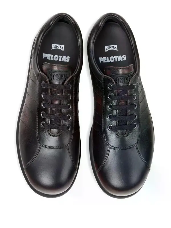 Camper Pelotas Ariel Leather Sneakers - Black