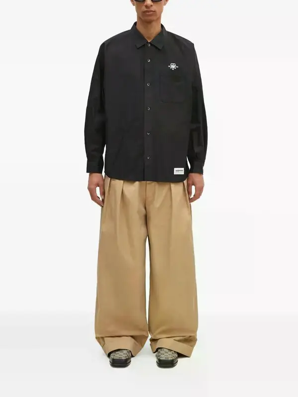 Engineered Garments Pleated Wide-leg Trousers
