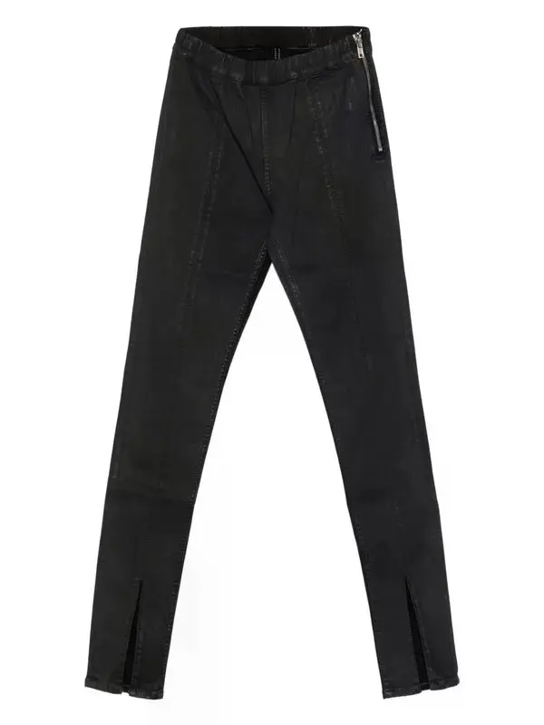 Rick Owens Front-split Zip-detail Jeans