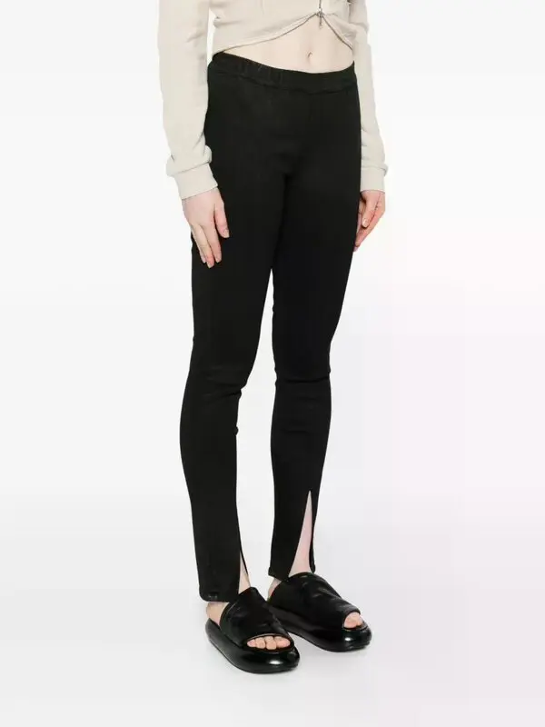 Rick Owens Front-split Zip-detail Jeans
