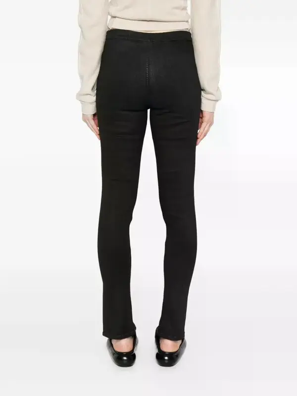 Rick Owens Front-split Zip-detail Jeans