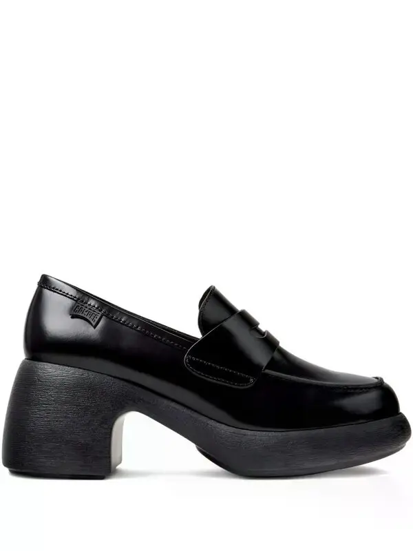 Camper 67mm Thelma Platform Loafers - Black