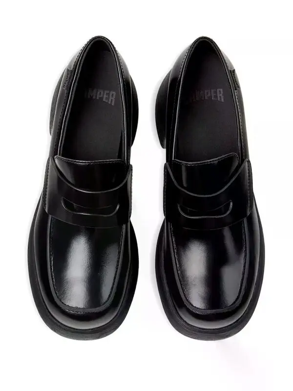 Camper 67mm Thelma Platform Loafers - Black