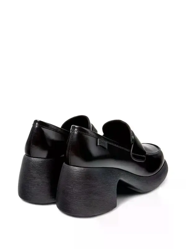 Camper 67mm Thelma Platform Loafers - Black