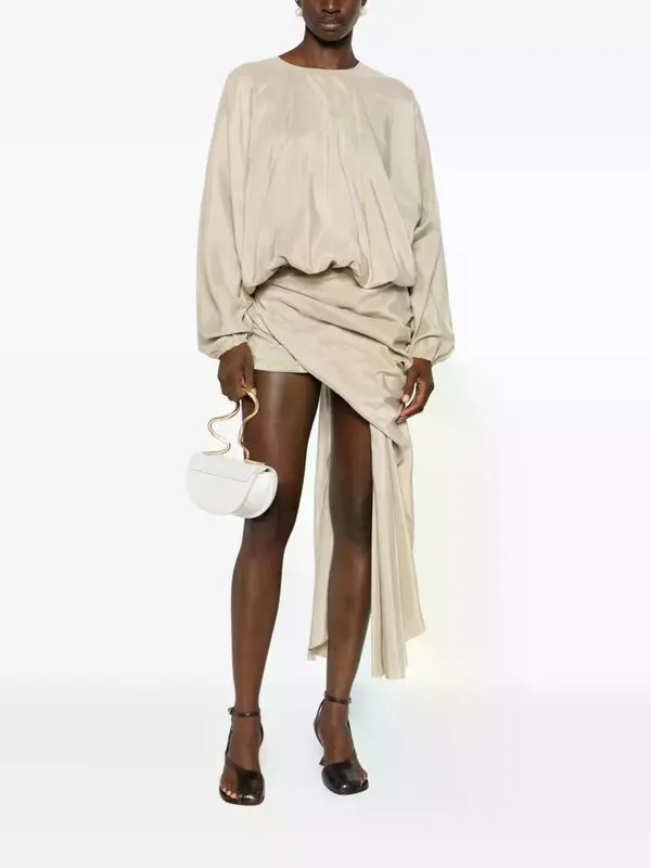 Christopher Esber Draped Silk Dress