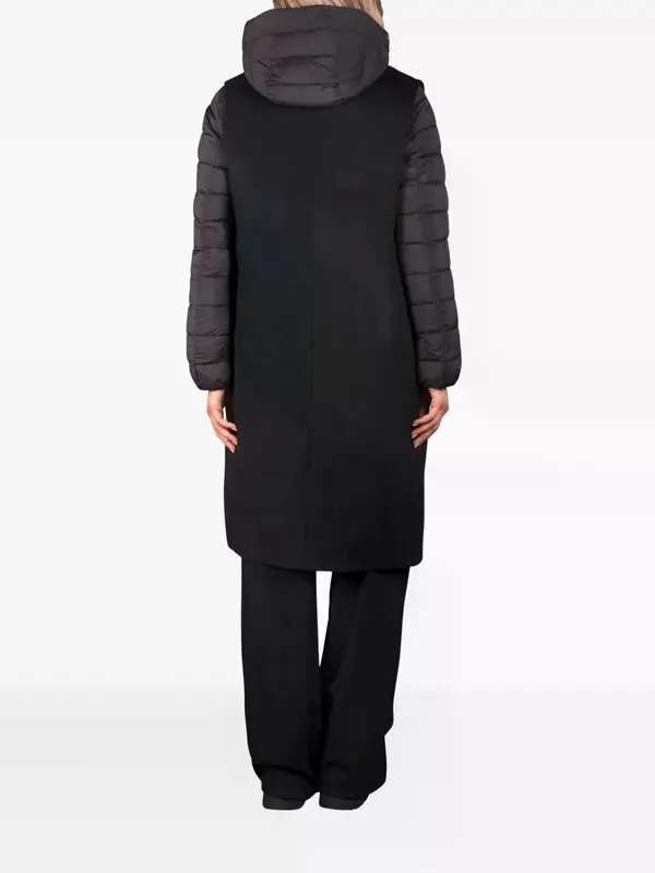MOORER Jaya-cwx Hooded Quilted Wool Vest-coat Set