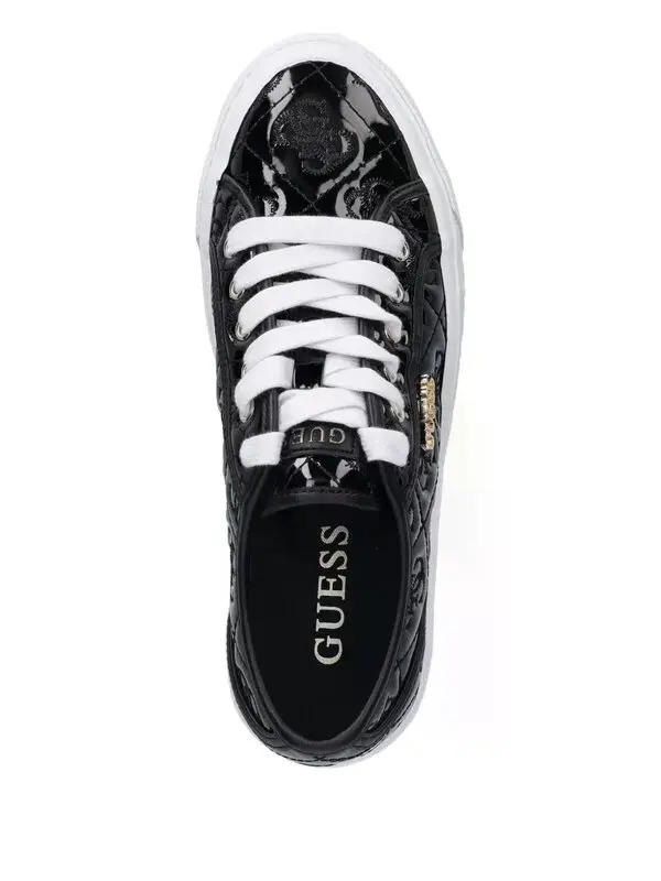 Guess Logo-quilted Sneakers