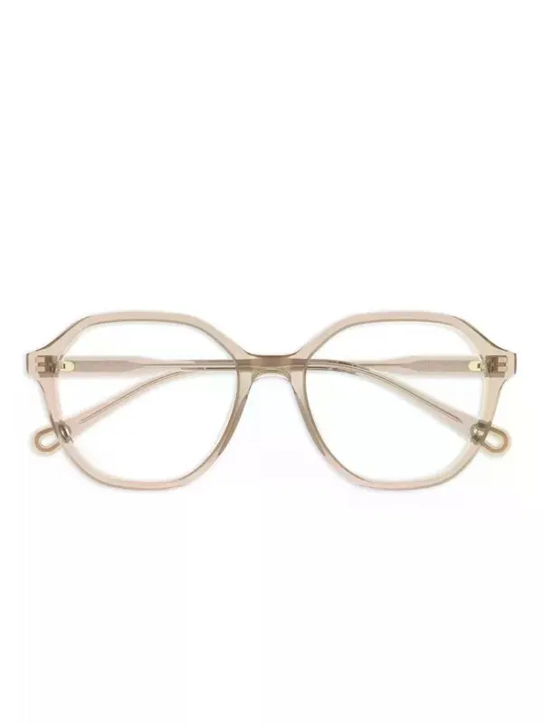 Chloé Round-frame Glasses - Pink