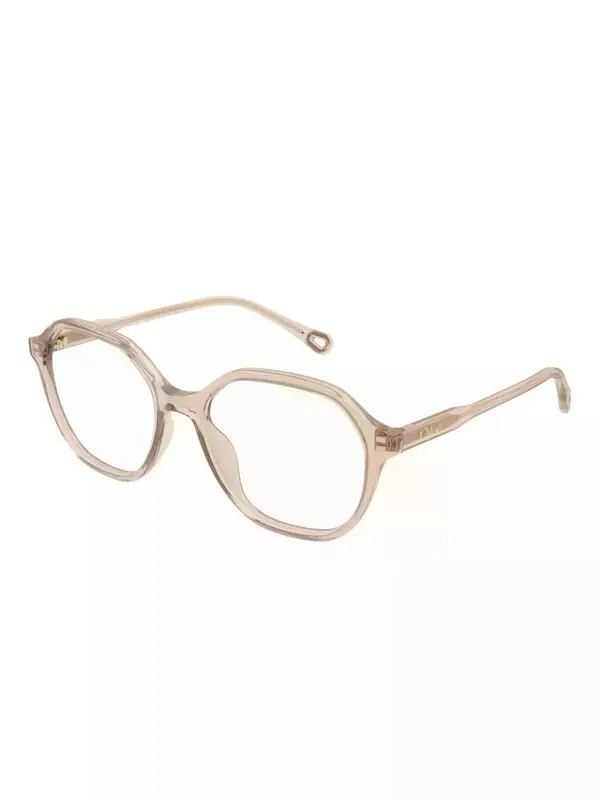 Chloé Round-frame Glasses - Pink