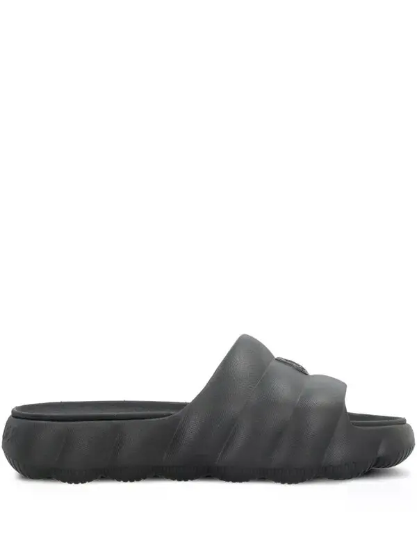 Moncler Lilo Logo-patch Quilted Slides