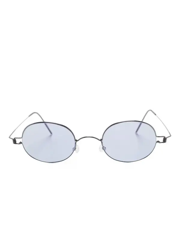 LINDBERG 8217 Oval-frame Titanium Sunglasses