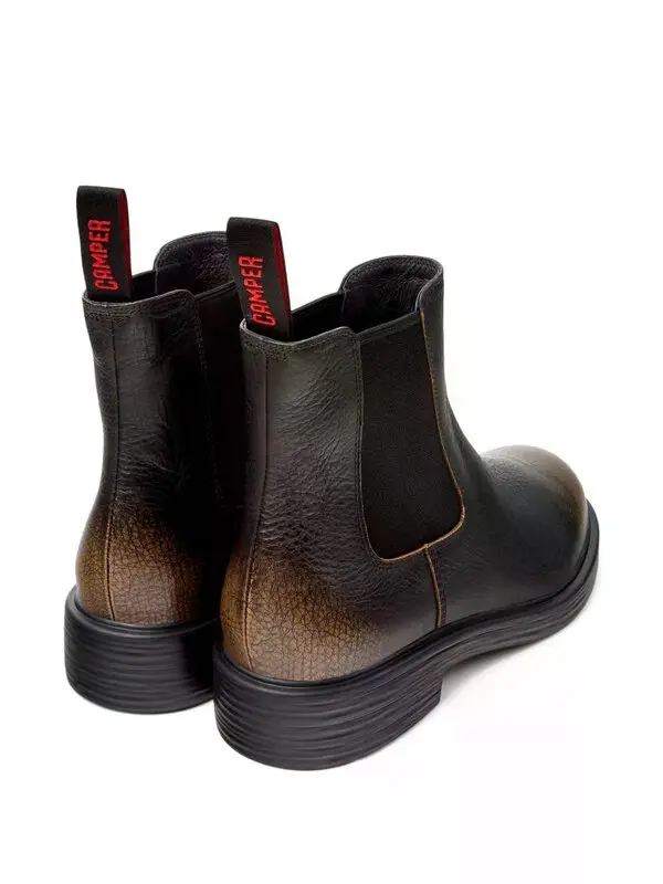 Camper Dean Leather Chelsea Boots - Brown
