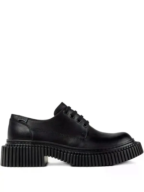 Camper Pix Berlin Platform Derby Shoes - Black