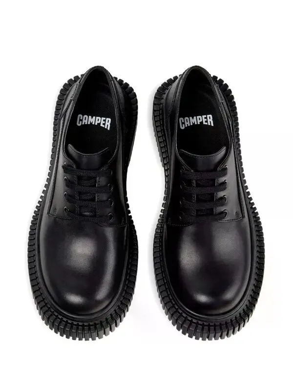 Camper Pix Berlin Platform Derby Shoes - Black
