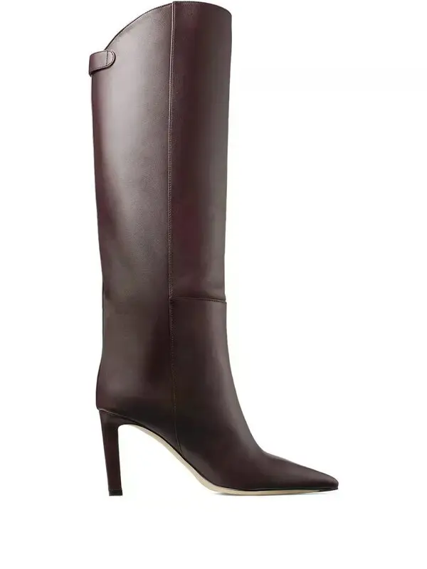 JIMMY CHOO Alizze 85mm Knee-high Boots - Brown