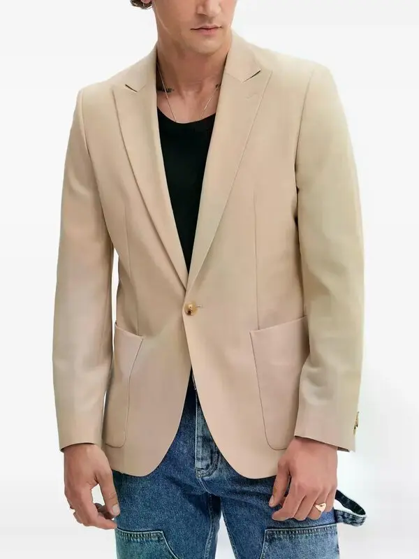 Hugo Patch-pocket Single-breasted Blazer