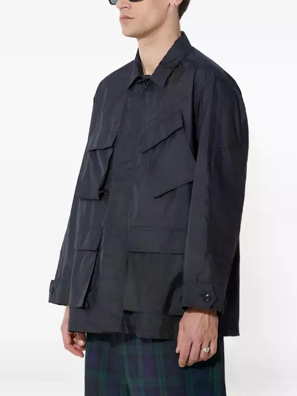 Engineered Garments Multi-pocket Shirt Jacket - Blue