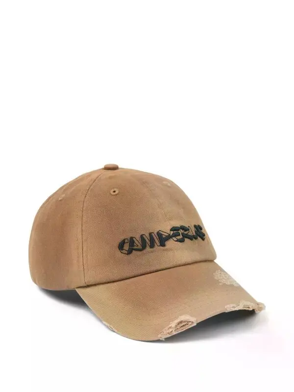 Camper Distressed-effect Baseball Cap - Neutrals