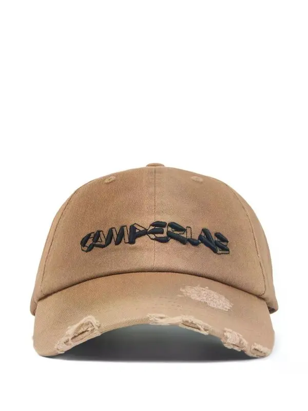 Camper Distressed-effect Baseball Cap - Neutrals