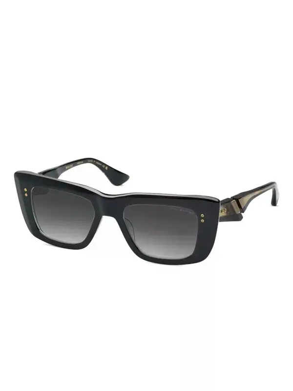 Dita Mahine Embellished Square Sunglasses - Black