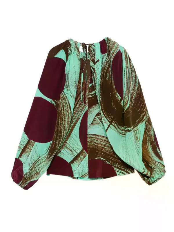 Colville Perfumo Abstract-print Blouse