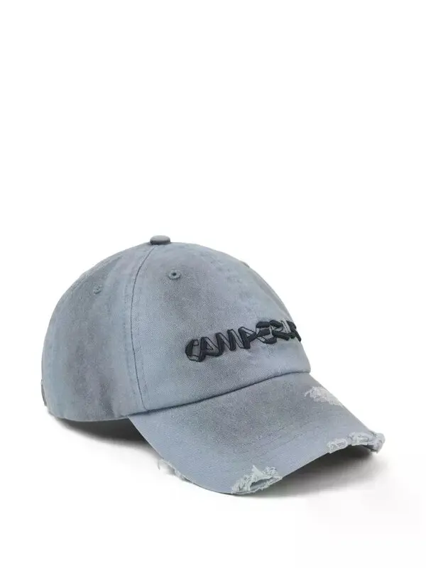Camper Distressed-effect Baseball Cap - Grey