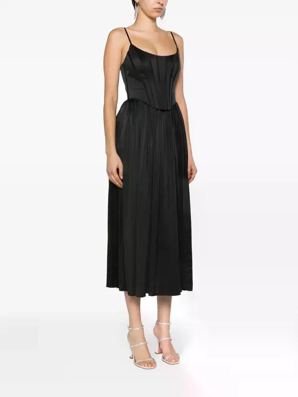 Zimmermann Corset Silk Midi Dress
