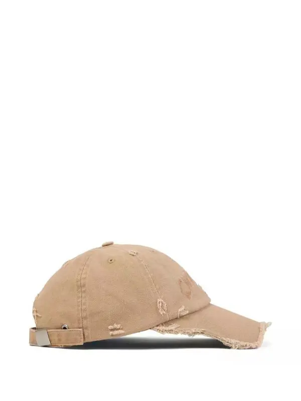 Camper Distressed Baseball Cap - Neutrals