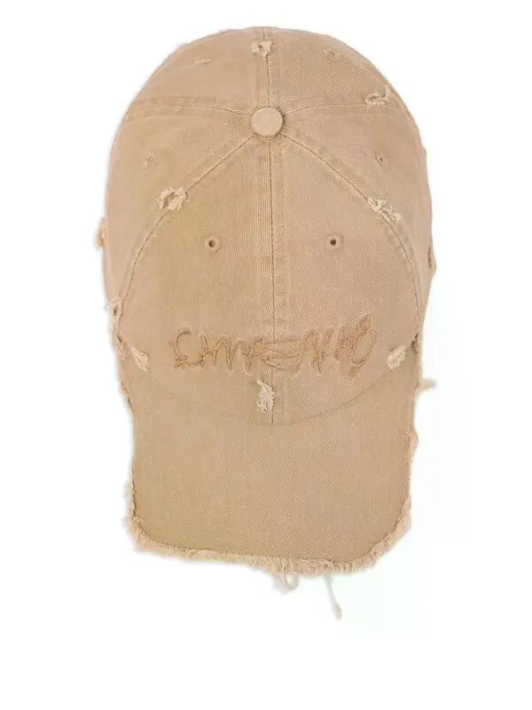 Camper Distressed Baseball Cap - Neutrals