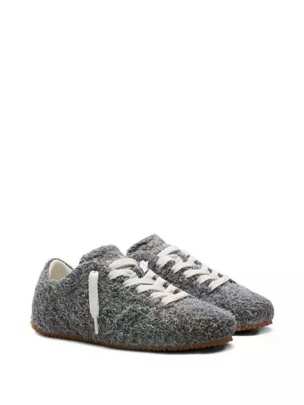 Axel Arigato Fuzzy Lace-up Sneakers - Grey