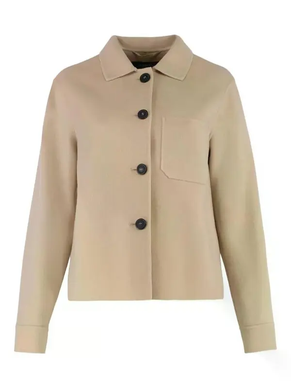 Max Mara Button-fastening Patch-pocket Jacket