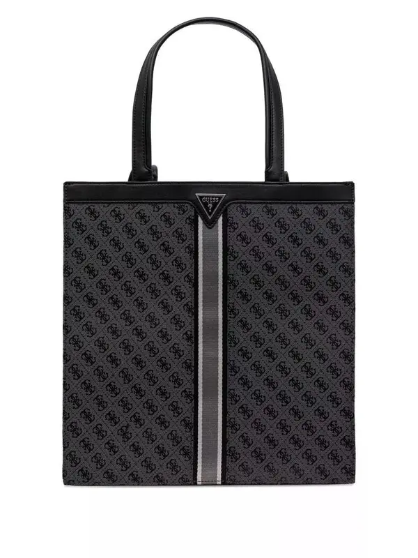 Guess Milano Striped Tote Bag - Black