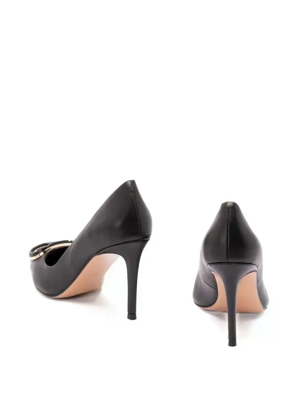 TWINSET 90mm Leather Pointed-toe Pumps