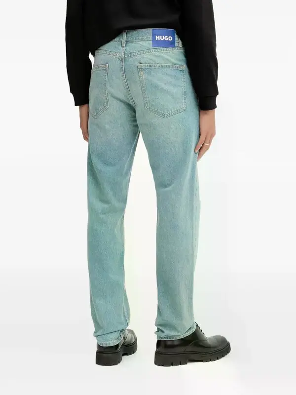 Hugo Faded Wash Five-pocket Jeans