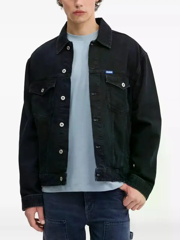 Hugo Logo-plaque Denim Jacket