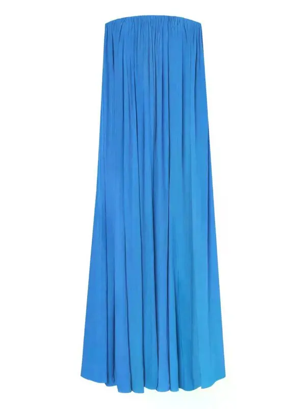 A.L.C. Strapless Pleated Gown