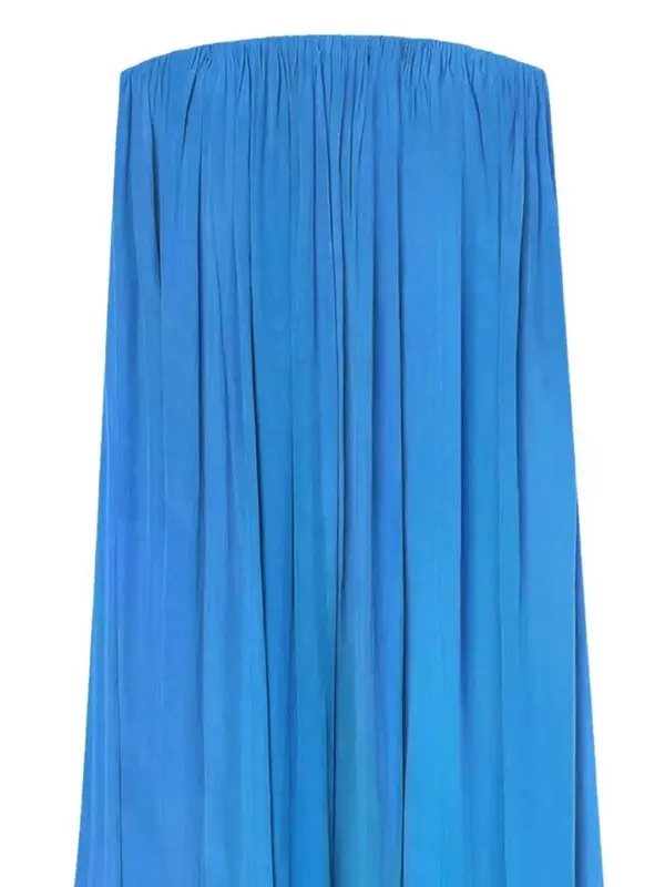 A.L.C. Strapless Pleated Gown