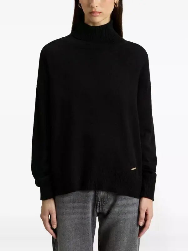 Woolrich Turtleneck Sweater - Black