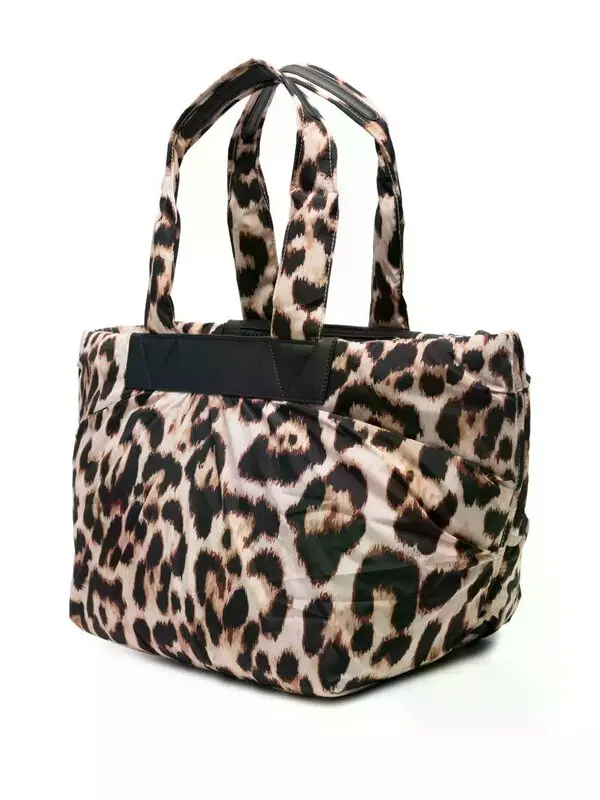 VEECOLLECTIVE Large Leopard-print Caba Tote Bag