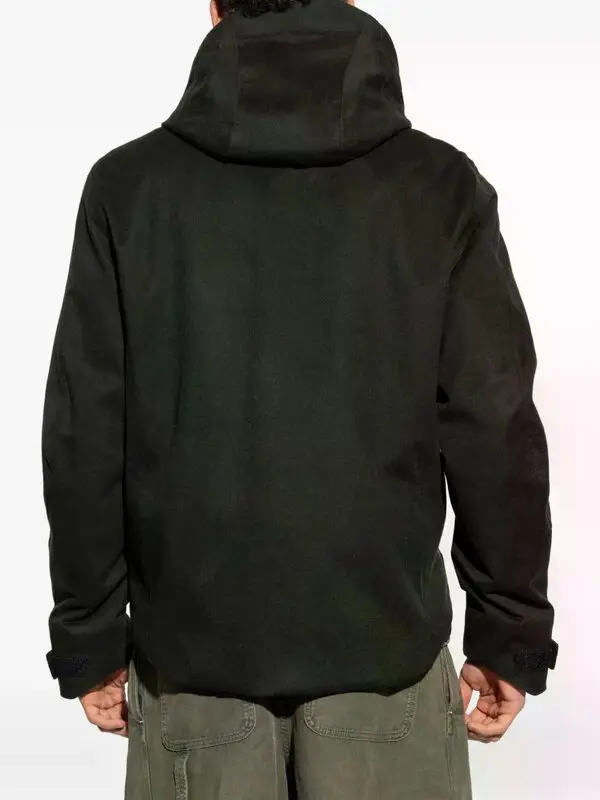 Sease Balma Hooded Zip-front Jacket - Green