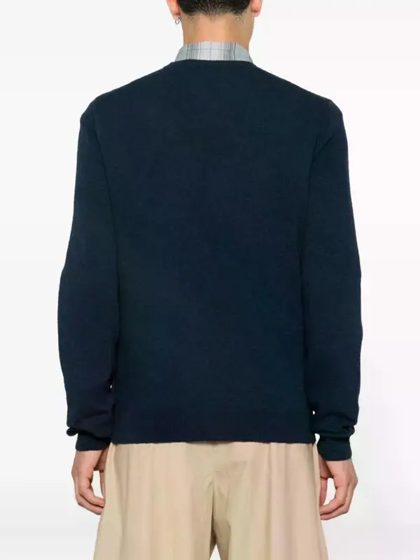 Loewe Logo-embroidered Crew-neck Sweater