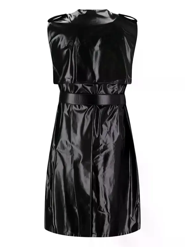 JIL SANDER Sleeveless Belted Coat