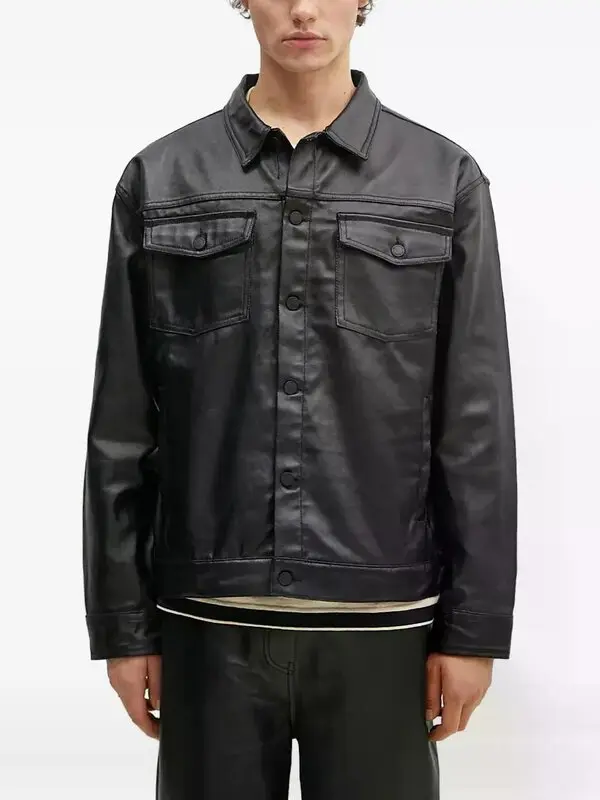 PLEASURES Button-fastening Flap-pocket Shirt Jacket