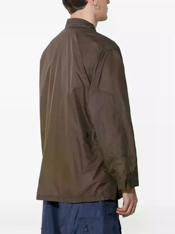 Engineered Garments Multi-pocket Button-down Jacket - Brown