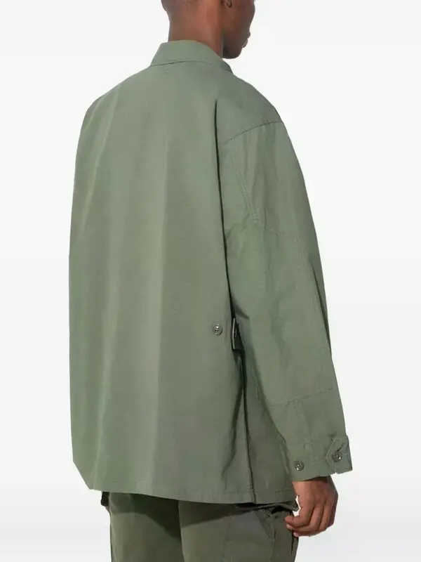 Engineered Garments Multi-pocket Shirt Jacket - Green