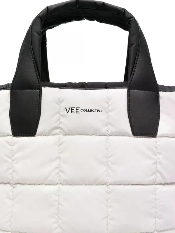 VEECOLLECTIVE Medium Porter Square-pattern Tote Bag