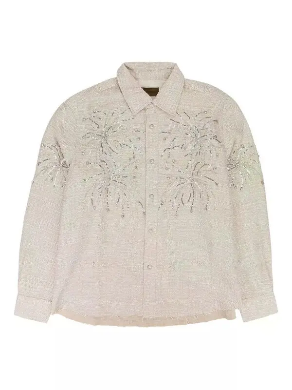 BIRTH OF ROYAL CHILD Beaded Fireworks Shirt